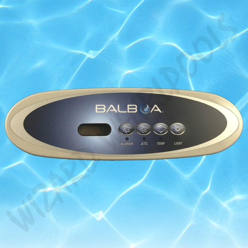Balboa VL260 Topside Touchpad & Overlay - Wizard Hot Tubs