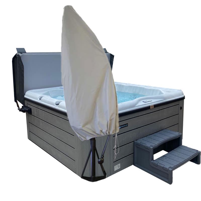 Tub Hub Cover Stand - Wizard Hot Tubs
