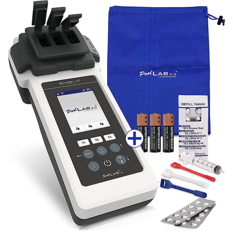 Pool Lab 2.0 Photometer Electronic Water Tester - Wizard Hot Tubs