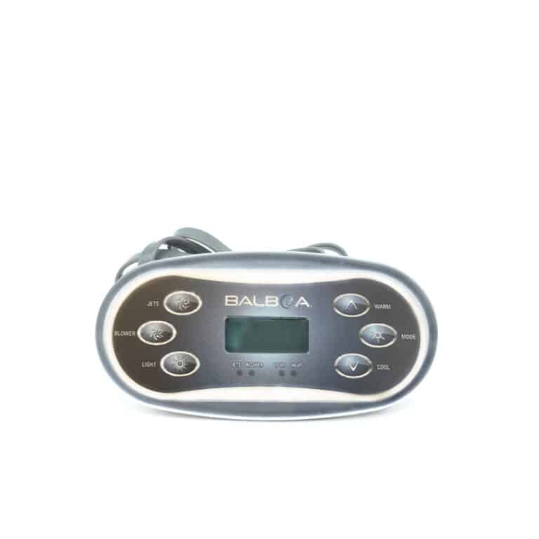 Balboa VL600S Topside Touchpad and Overlay - Wizard Hot Tubs